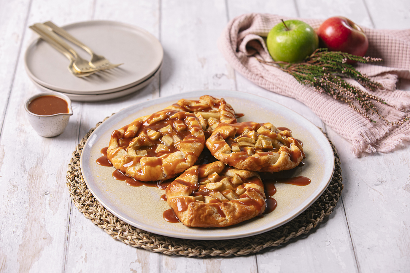 Apple Cinnamon Crostata with Village Cider Caramel - Calgary Co-op Wine ...